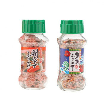 &nbsp;みなり 明太子ふりかけ 85g・タコふりかけ 85g 各15個セット風味ゆたかなふりかけ【みなり 明太子ふりかけ 85g・タコふりかけ 85g 各15個セット】 栄養成分栄養成分表(100g当たり)【明太子ふりかけ】熱量:322...