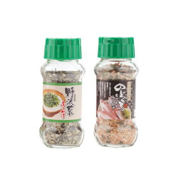 &nbsp;みなり 野沢菜ふりかけ 90g・のどぐろ煮付風味ふりかけ 85g 各15個セットふりかけセット【みなり 野沢菜ふりかけ 90g・のどぐろ煮付風味ふりかけ 85g 各15個セット】 栄養成分(100g当たり)野沢菜ふりかけ:熱量:...