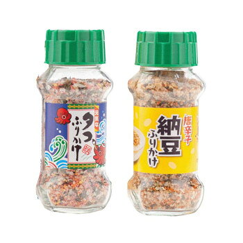 &nbsp;みなり タコふりかけ 85g・唐辛子納豆ふりかけ 90g 各15個セット風味ゆたかなふりかけ【みなり タコふりかけ 85g・唐辛子納豆ふりかけ 90g 各15個セット】 栄養成分栄養成分表(100g当たり)【唐辛子納豆ふりかけ】...