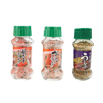 &nbsp;みなり 明太子ふりかけ 85g・かにふりかけ 85g・国産うなぎふりかけ 75g 各10個セット風味ゆたかなふりかけ【みなり 明太子ふりかけ 85g・かにふりかけ 85g・国産うなぎふりかけ 75g 各10個セット】 栄養成分栄...
