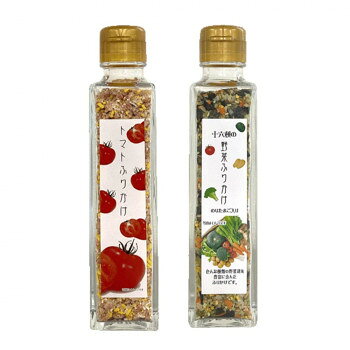 &nbsp;みなり (角瓶)トマトふりかけ60g・十六種の野菜ふりかけ60g 各15個セット風味ゆたかなふりかけ【みなり (角瓶)トマトふりかけ60g・十六種の野菜ふりかけ60g 各15個セット】 栄養成分栄養成分表(100g当たり)【トマ...