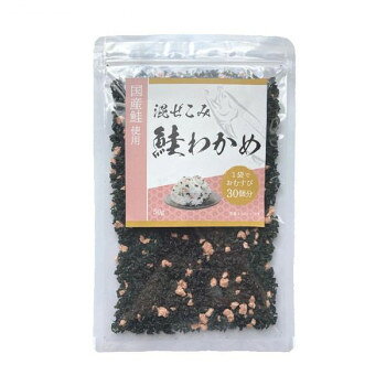 &nbsp;みなり 混ぜこみ鮭わかめ 50g 30個国産鮭使用【みなり 混ぜこみ鮭わかめ 50g 30個】 栄養成分(100g当たり)熱量:220kcalたんぱく質:18.2g脂質:1.9g炭水化物:32.5g食塩相当量:43.2g原材料名...