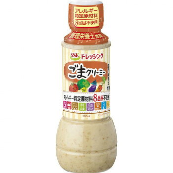 　ギフト対応について　楽天国際配送対象店舗 （海外配送）　Rakuten International Shipping&nbsp;SSK アレルギー特定原材料8品目不使用ごまクリーミードレッシング 300ml×12個入 360214ごまドレ...