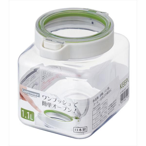 　ギフトサービスについて■生産国: 日本■サイズ: 商品サイズ(約):105x130x123mm、容量:1.1L、商品重量:200g■素材: 本体:AS樹脂、フタ:飽和ポリエステル、フタ枠:ポリプロピレン、パッキン:シリコーン■ブランド: ...