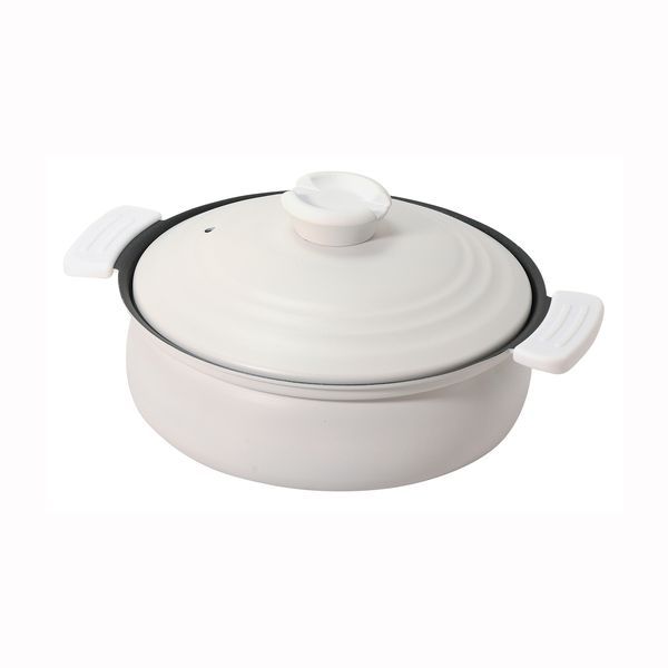 　ギフトサービスについて■生産国: 中国■サイズ: 製品サイズ(約):幅270x奥行215x高さ120mm、製品重量(約):625g、パッケージ修正 1〜2人用→2〜3人用■素材: 表面加工、内面:ふっ素樹脂塗膜加工 外面:焼付け塗装、本体...