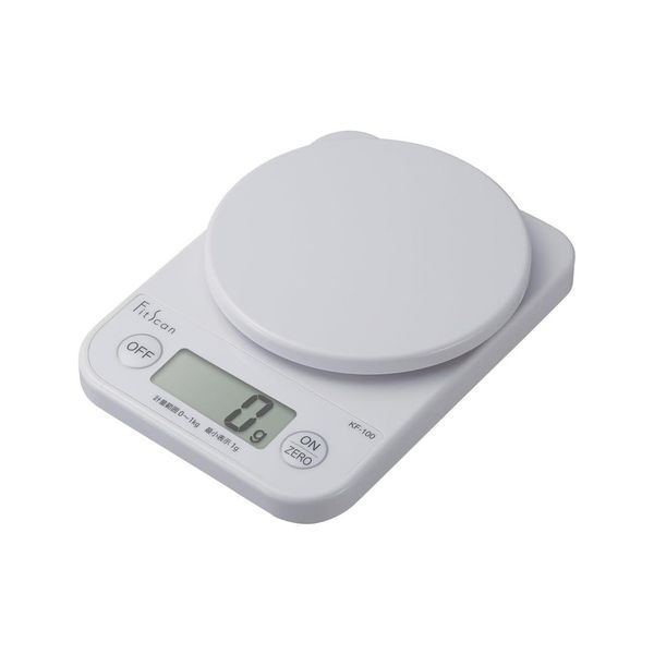 　ギフトサービスについて〇最大計量:1000g、最小表示:1g〇必要な機能に絞った使いやすいクッキングスケール〇未使用時は収納しやすいコンパクトなサイズ〇ホワイトを基調とした清潔感のあるカラーリング〇電源ONから0g表示までが速く、すみやか...
