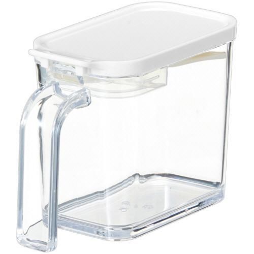 　ギフトサービスについてオシャレなモノトーンで、湿気に強いパッキン付きの調味料ポット。一人暮らしに心強い、480mlでスリムな小容量の調味料入れです。フタの色で調味料を使い分けられて、わかりやすい。シール(さとう + しお + 小麦粉 + ...