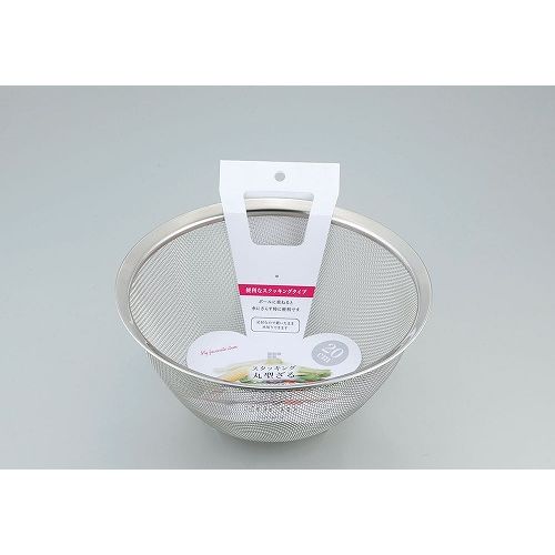 　ギフトサービスについて扱いやすいステンレス製の深型ざる。野菜・果物などの水洗いや、細かく切った野菜の水切りに便利。同シリーズのボウルも合わせて使えば動作に無駄がなく、収納時もスッキリ。ステンレス製で錆びに強く、丈夫で長持ち。サイズ(約)幅...