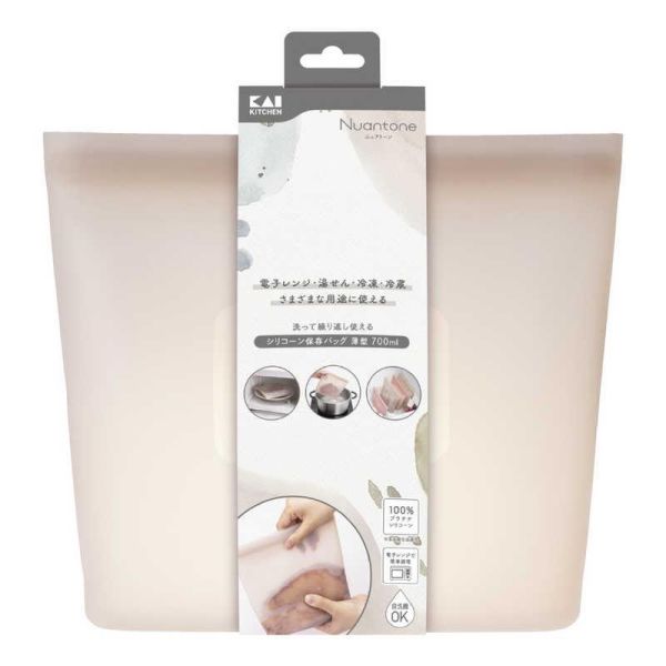 　ギフトサービスについて商品特徴一覧、4901601186758、通信販売、通販、販売、買う、購入、お店、売っている、ショッピング▼関連商品はこちら。貝印 シリコーン保存バッグ 自立型 1000ml ベージュグレー DH6314貝印 シリコ...