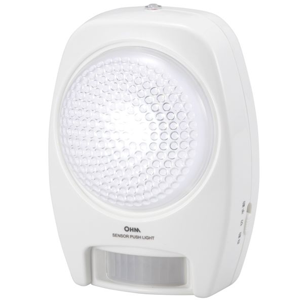 　ギフトサービスについて・商品名: LEDセンサープッシュライト・型番: BO-LS20A5・JANコード: 4971275780477・販売元: (株)オーム電機【特長】●電池式で配線不要。照明器具のない、ちょっとした暗がりに簡単に取り付...