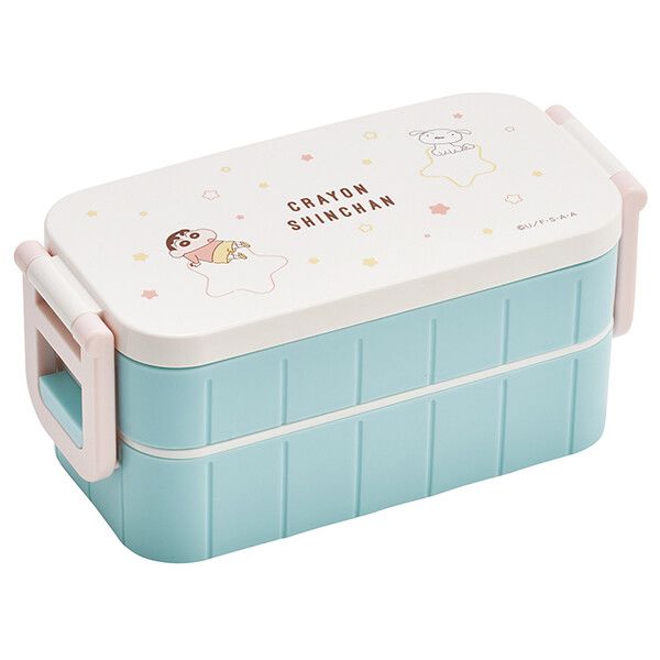 　ギフトサービスについてシンプルでスタイリッシュなランチボックス(弁当箱)。銀イオン配合の抗菌仕様。コンテナBOXのように実用的でキュートなデザイン。バッグに収納しやすいサイド止具式。15cmのお箸付きで、シールブタに収納できる。弁当箱下段...