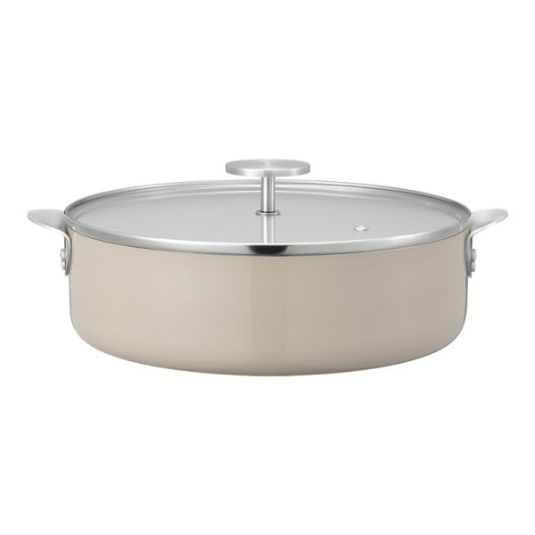 　ギフトサービスについて和平フレイズ商品サイズ(約):幅315×奥行265×高さ115mm商品重量(約):1500g■生産地:中国■素材・成分:本体:アルミニウム合金、底面:ステンレス鋼(総板厚2.8mm)、内面・外面:セラミック塗膜加工、...