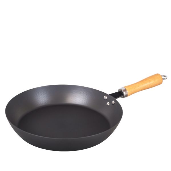 　ギフトサービスについて和平フレイズ商品サイズ(約):505×300×89mm商品重量(約):1300g■生産地:中国■素材・成分:本体:鉄、内外面:窒化加工、ハンドル:天然木(ケヤキ)■パッケージ:個別ラベル(袋入)鉄に窒素を化合し表面硬...