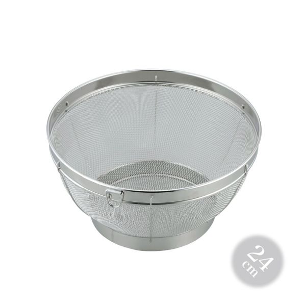 　ギフトサービスについて和平フレイズ商品サイズ(約):25.2×25.2×12.8cm商品重量(約)220g■生産地:中国■素材・成分:ステンレス鋼細かく切った野菜や果物などの水洗いや水切りに便利です。吊り下げて収納できるリング付。商品特徴...