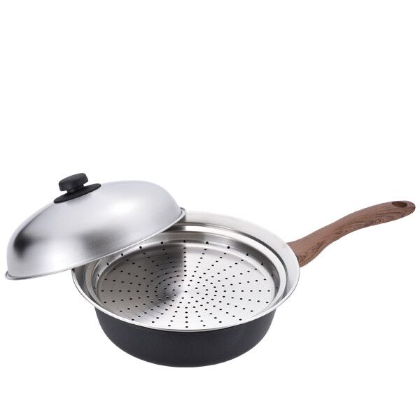 　ギフトサービスについて和平フレイズ商品サイズ(約):478×288×174mm商品重量(約):1250g■生産地:韓国、蒸し台セット:日本■素材・成分:本体:アルミニウム合金内面:ふっ素樹脂加工(プレジデントストーン)外面:セラミック塗膜...