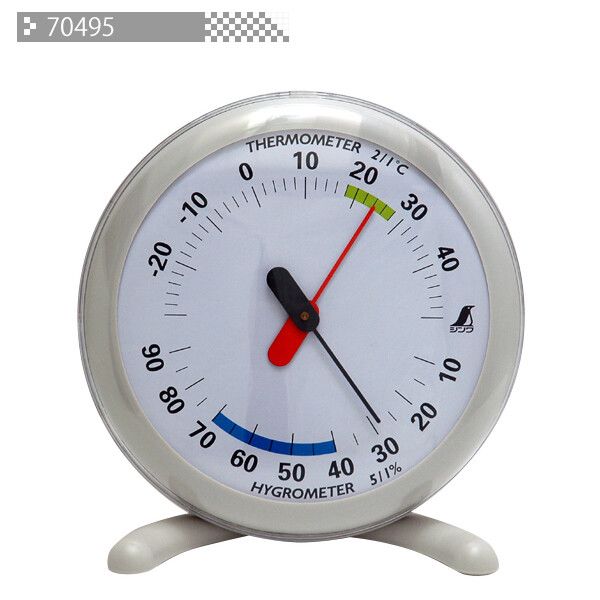 　ギフトサービスについてシンワ測定本体サイズ(約):φ167×35mm製品質量(約):180gパッケージサイズ(約):220×195×68mmパッケージ重量(約):245g■生産地:中国■素材・成分:本体・目盛板カバー:ポリスチレン樹脂、目...