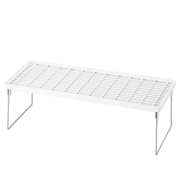 　ギフトサービスについてエンテック商品サイズ(約):573×245×185mm商品重量(約):560g耐荷重(約):3kg■生産地:日本■素材・成分:棚:ABS樹脂、脚:鉄クロームメッキ■パッケージ:個別箱よく使うツールや調味料の整理整頓に...