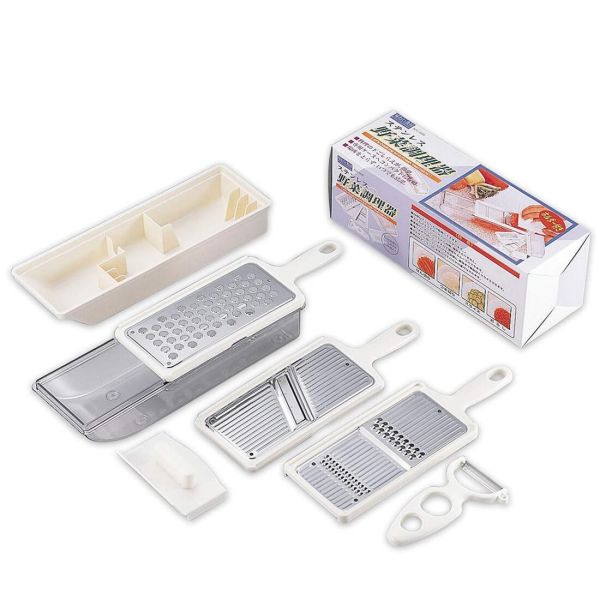 　ギフトサービスについて下村工業商品サイズ(約):(収納時)275×90×100mm商品重量(約):565g■生産地:日本■素材・成分:本体・ホルダー:ABS樹脂・AS樹脂・ポリプロピレン、刃部:ステンレススチール■パッケージ:個別箱【味わ...