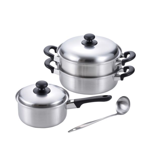 　ギフトサービスについて和平フレイズ●片手鍋18cm商品サイズ(約):355×200×150mm商品重量(約):680g満水容量(約):2.4L●二段蒸し器商品サイズ(約):370×260×215mm商品重量(約):1400g満水容量(約)...