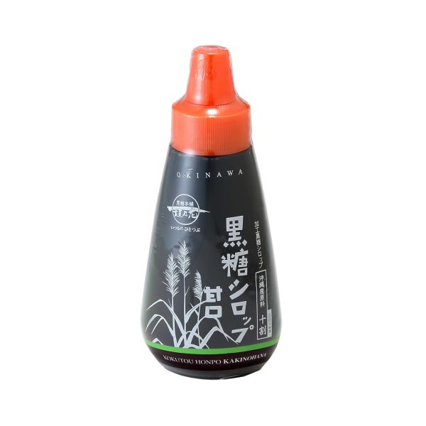 　ギフトサービスについて水飴などの添加物は一切使わず、沖縄で育ったサトウキビから取れた原料を100%使用したこだわりの黒糖シロップです。■ブランド名: 黒糖本舗■内容量: 内容量:250g商品サイズ:40mm×60mm×140mm 重量30...