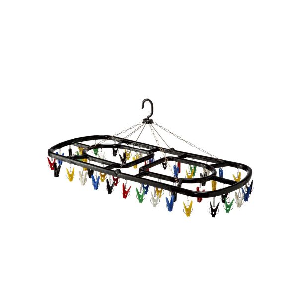 　ギフトサービスについて　楽天国際配送対象店舗 （海外配送）　Rakuten International Shipping6点で本体をつっているのでたわみにくい設計、自立フックなので高い所に持ち上げて掛けることができます。かけ違いを防ぐピン...