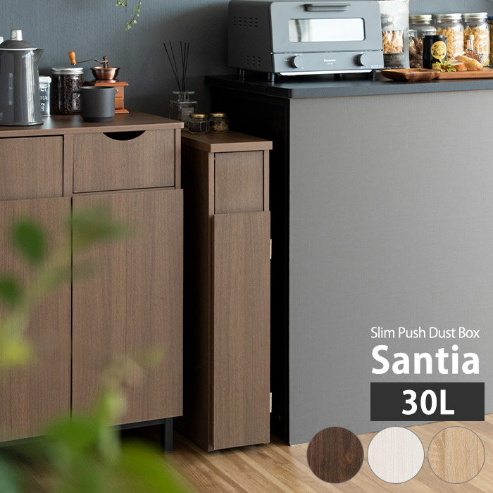 商品 《宮武製作所》スリムダストボックス Santia(サンティア) 30L カラー ブラウン(DB-F170_BR)ホワイト(DB-F170_WH)ナチュラル(DB-F170_NT) サイズ（約） 幅17奥行44.5x高さ80cm重量：8...