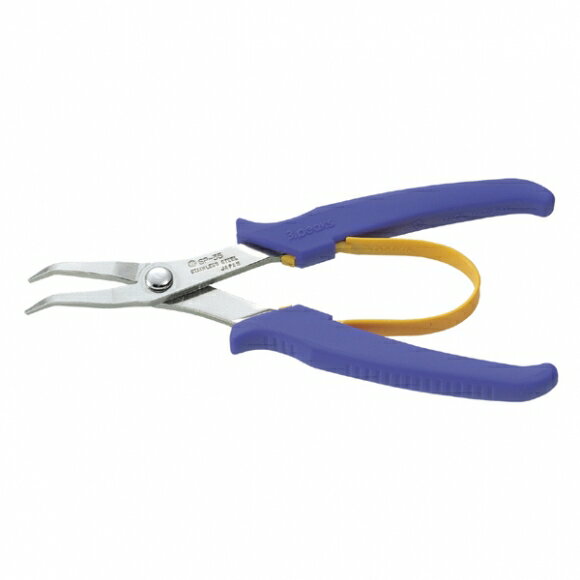 ●材料：ステンレス鋼 ●硬さ(HRC)：48〜53(本体) ●先端角度：45° ●グリップ：エラストマー ●呼び寸法:150mm ●重量：55g ●切断能力 　プラ：- 　鉄線(なまし鉄線)：- 　銅線：- 　アルミ線：- 　ピアノ線：- ...