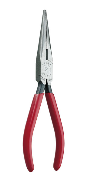 　スマートなラップジョイントの伝統あるヨーロッパタイプ。本場ヨーロッパの市場のニーズから弊社独自の設計思想をふんだんに盛り込み完成させた欧州タイプのラジオペンチです。バナジウム鋼を使用し、永い経験が各部で生かされた本格派のラジオペンチです。