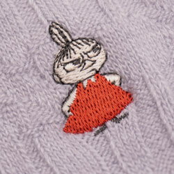 ムーミン ソックス クルー ダイヤリンクス　ミイ刺繍 23-25cm　日本製 アクリル　ナイロン　ポリエステル　毛　その他 ウール混　 ネコポス配送ご希望の場合はカバーソックスは2足までです。 その他と一緒の場合は、厚さによりお受けできない...