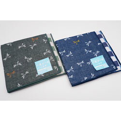 リバーシブルハンカチ とんぼ＆格子柄 六重袷 25×25cm 学生 女性 子供 プチギフト かわいい 小物雑貨　　 学生　通勤通学、外出時に毎日の必需品　エチケットとして。 お子様（子供会・退会・卒業・引退・記念やお世話になった方（転勤/退...