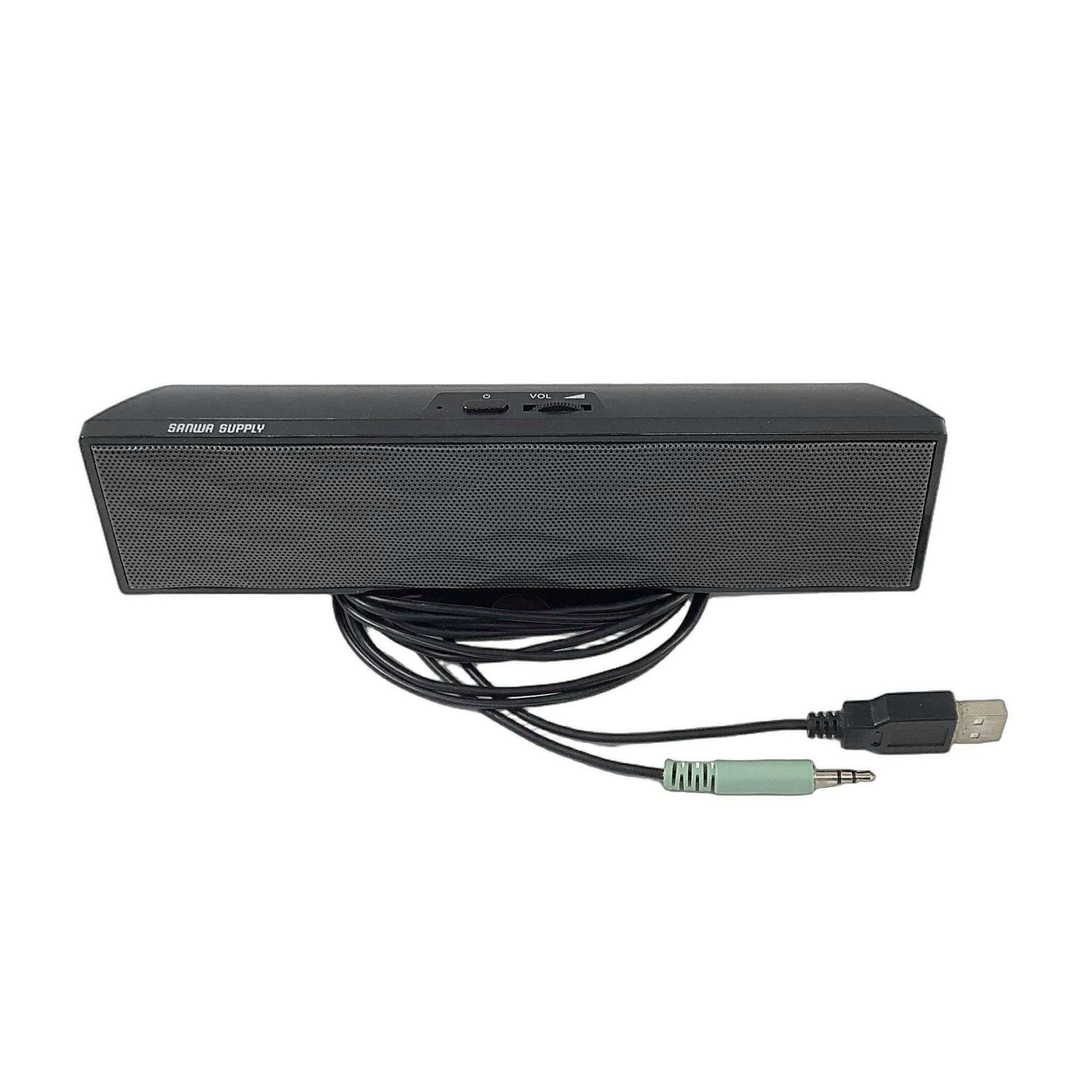 商品情報商品名SANWA supply USB電源サウンドバースピーカーメーカーSANWA supply型番MM-SPL11UBK商品状態中古品。外部に多少の汚れ、傷があり。簡単動作確認済み。付属品ありません注意事項・モニターにより実際の色...