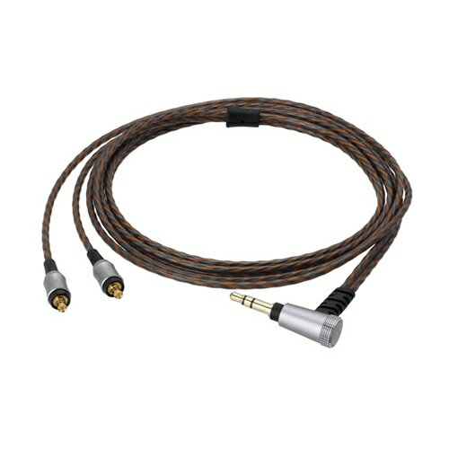 オーディオテクニカ HDC213A/1.2 ヘッドホン用着脱ケーブル（インナーイヤー用） 1.2m●ヘッドホンに最適な音質チューニングの独自導体構成：φ3.5mm⇔A2DC●高純度銅線6N-OFC+OFCを採用●ツイスト構造によりノイズを低...