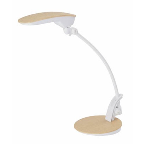 スワン PEX-03NA LEDデスクスタンド Petit EXARM Noel 電球色 ナチュラル●きれいな木目張り、ナチュラル色省エネ、長寿命のLEDデスクスタンド。LED消費電力：6W 電球色LED器具光束：450lm演色Ra80本体...