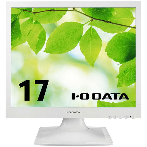 アイ・オー・データ機器 LCDAD173SESWA 液晶ディスプレイ 17インチ ホワイト●ブルーライト低減機能搭載!フリッカーレス設計で目に優しいバックライトのちらつきをなくした「フリッカーレス」設計、ディスプレイ本体でブルーライトを低減...