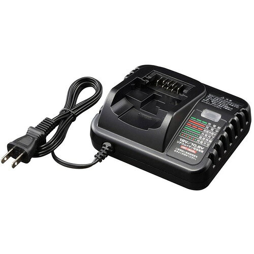 京セラ UBC1803L 充電器 KYOCERA 発売日：2018年3月1日●充電式クリーナー用●18ボルト/10.8ボルト用充電器【仕様】本体(W×D×H)：130×110×62mm重量：300g原産国：中国