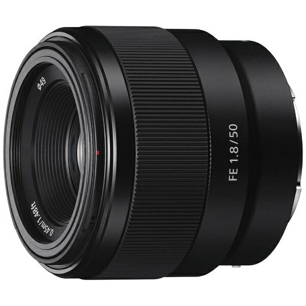 ソニー SEL50F18F 交換用レンズ FE 50mm F1.8発売日：2016年04月28日●新規光学設計により高画質を実現した、小型・軽量な開放F値1.8の大口径標準単焦点レンズ35mmフルサイズ対応の標準単焦点レンズ。重さ約186g...