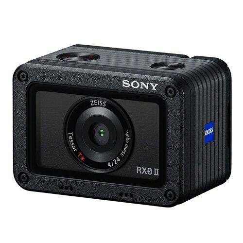 ソニー DSC-RX0M2 コンパクトデジタルカメラ Cyber-shot(サイバーショット)●4K動画の本体内記録に対応するなどRXシリーズの高画質性能を世界最小・最軽量の小型ボディに凝縮小型ボディに、高解像で歪みの少ない広角 ZEISS...