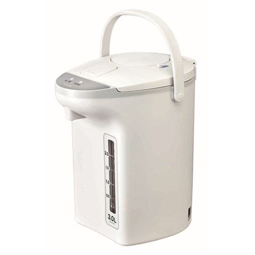 ピーコック WZP-30 電気ポット 3.0L ホワイト発売日：2019年2月1日●安心の転倒時湯漏れ防止設計万が一倒してしまっても、湯漏れをおさえる設計で安心●空だき防止空だきを検知すると自動的に通電をオフ【仕様】容量：3.0L