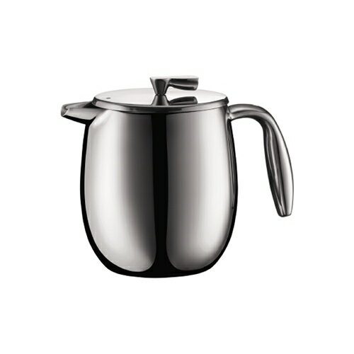 ボダム 11055-16 コロンビアフレンチプレスコーヒーメーカー 500ml シルバー発売日：2018年11月1日●コーヒーオイルまでしっかり抽出●ペーパーフィルター不要【仕様】本体寸法（mm）：W172×D98×H140重量（g）：58...