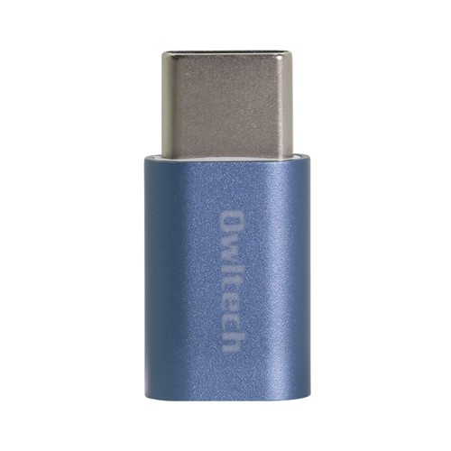 オウルテック OWL-ADCMFM-BL microUSBをUSB Type-Cに変換できるアダプター メタリックカラー ブルー●お手持ちのmicroUSBケーブルのコネクタをUSB Type-Cコネクタに変換するアダプターです。Andro...