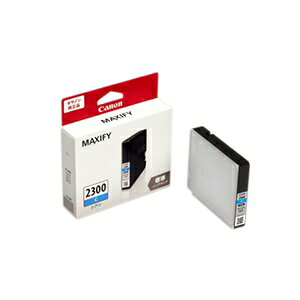 Canon PGI-2300C 【純正】 インクタンク （シアン） 発売日：2014年10月20日●ビジネスインクジェットプリンター「MAXIFY」用インクタンク【 主な仕様 】 対応機種：MB5330／MB5030／iB4030色：シアン