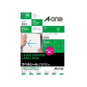 エーワン 28373 ラベルシール レーザープリンタ ( A4判 / 1面 / ノーカット / 20シート ) ホワイト● レーザープリンタでの印字適性に優れたラベルです。● ノーカットなので自由に切って使えます。● 下地がかくせるタイプな...
