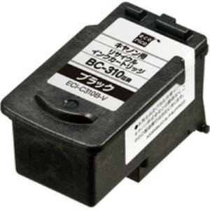エコリカ ECI-C310B-V エコリカ 互換リサイクルインクカートリッジ キヤノン BC-310 ブラック ●エコリカ リサイクルインクカートリッジ●キヤノン BC-310ブラック●対応機種:PIXUS MP493/ PIXUS MP4...