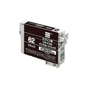 エコリカ エプソン用リサイクルインク(顔料ブラック) ECIE62B■　仕　様　■対応純正商品：ICBK62カラー：顔料ブラック対応プリンタ：PX-403A、PX-404A、PX-434A