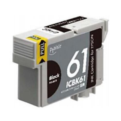 メーカー名：プレジール型番：PLE-E61B商品名：エプソン用互換インク (ブラック) JANコード：4531027005212●プリンタメーカー純正のインクカートリッジと互換性のあるインクカートリッジ。●汎用インクカートリッジ。【 仕様 ...