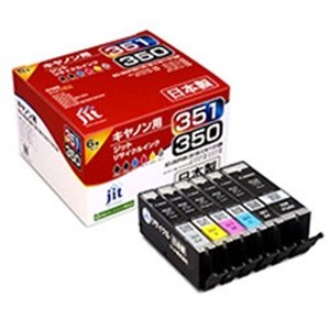 ジット JITAC3503516P キヤノン Canon：BCI-351+350／6MP 6色マルチパック（標準）対応 ジット リサイクルインク カートリッジ 発売日：2010年4月30日●プリンタインクはジットのリサイクルインクがおすすめ...