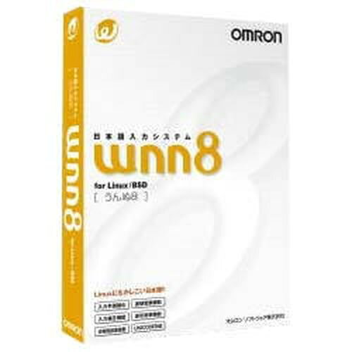 オムロンソフトウェアWnn8 for Linux/BSDしゃべるみたいにスラスラ書ける!「Wnn8」は入力効率抜群のUNIX/LinuxスタンダードIMEです。日本語入力システム「Wnn」は長年「UNIX/Linux」OS上で、賢く使いやす...