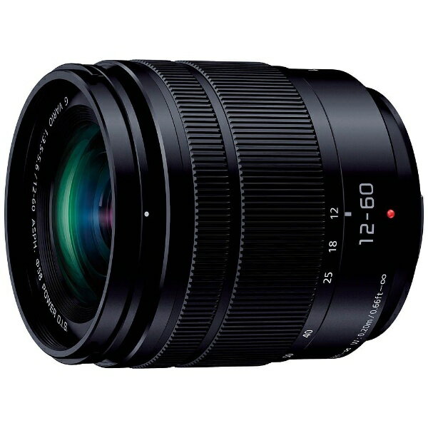 パナソニック H-FS12060 交換用レンズ LUMIX G VARIO 12-60mm F3.5-5.6 ASPH.POWER O.I.S.発売日：2016年04月28日●広角24mmから望遠120mmまでの幅広い領域をカバーダイナミッ...