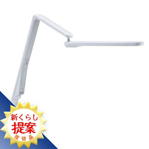 パナソニック SQ-LC470-W LEDデスクスタンド ホワイト仕上発売日：2022年3月10日●パソコンの画面が見やすい「パソコンくっきり光」搭載●紙面の文字が読みやすい 「文字くっきり光」搭載●JIS:A形相当の明るさで新聞見開きサイ...
