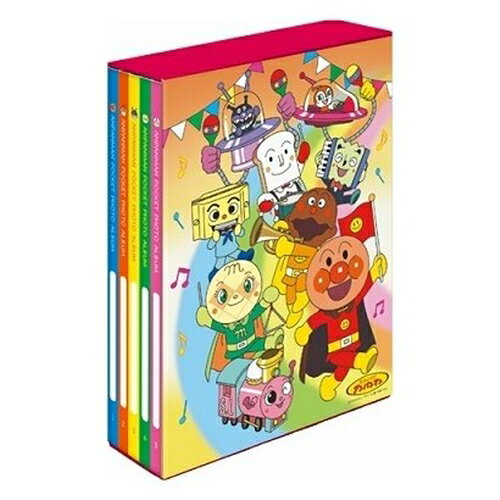 ナカバヤシ アPL-270-19-2 アンパンマン 5冊BOXポケットアルバム L判270枚収納（マーチ）発売日：2017年11月下旬BOX入りで収納しやすい、お手軽なアンパンマンの5冊組ポケットアルバム●かわいいイラスト入りのキャラクター...